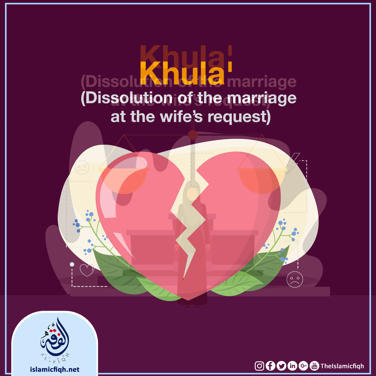 Khula' (Dissolution of the marriage at the wife’s request)