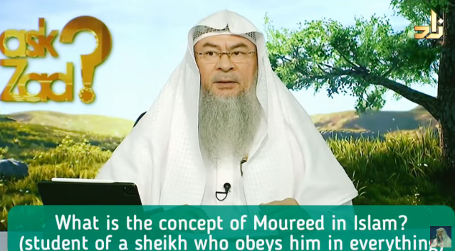 What is the concept of Mureed in Islam?